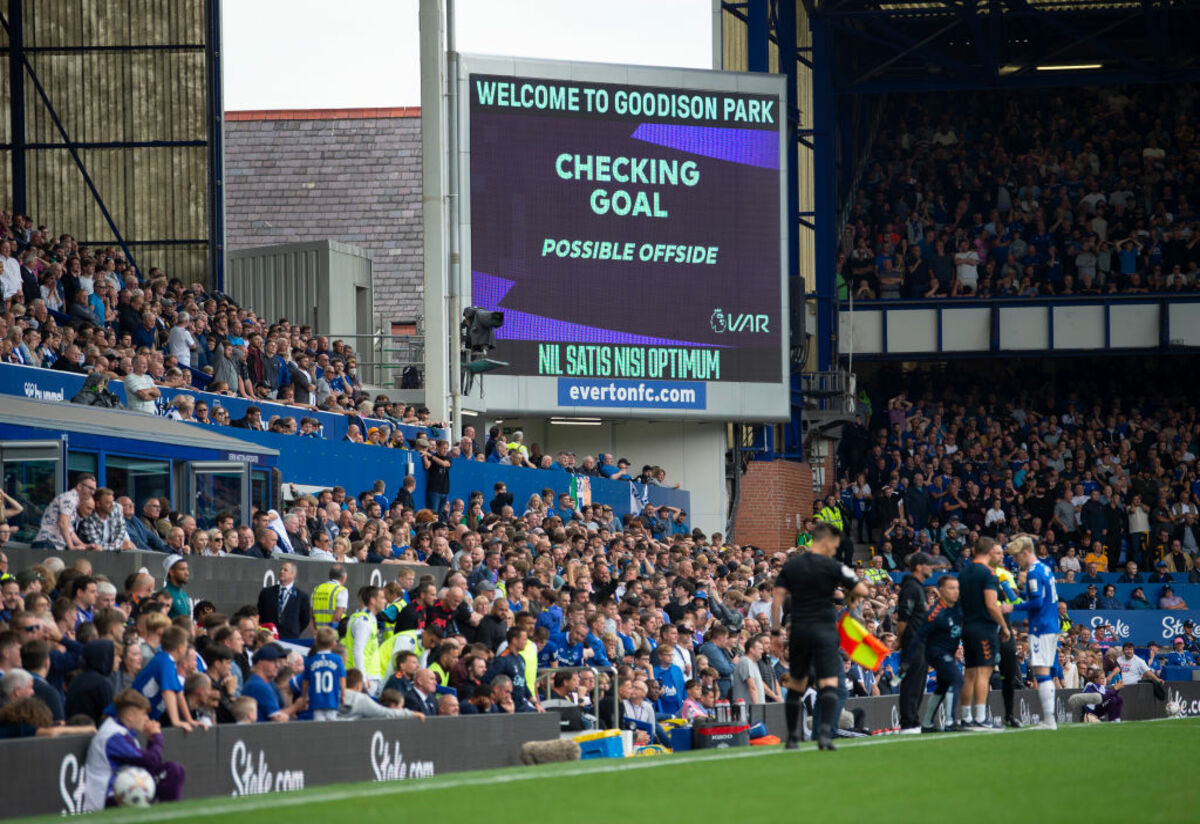 Everton needed VAR rule change mooted for 23/24 against Liverpool