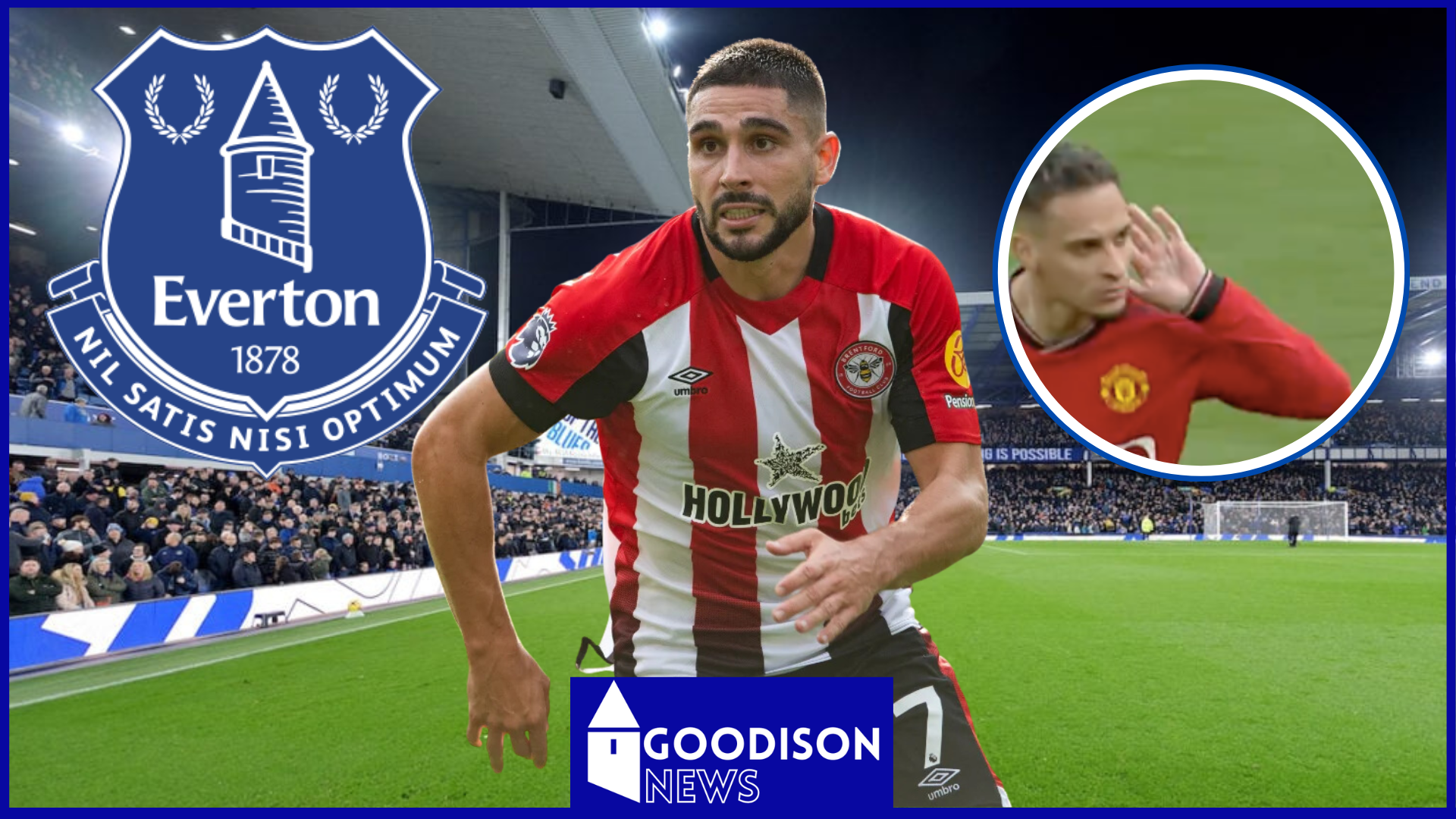 Everton loanee Neal Maupay mocks Manchester United star Antony