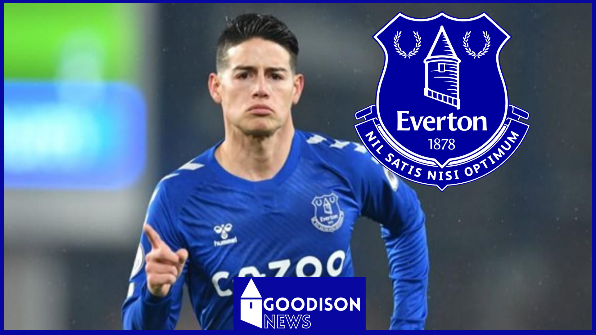 James Rodriguez Everton Shirt