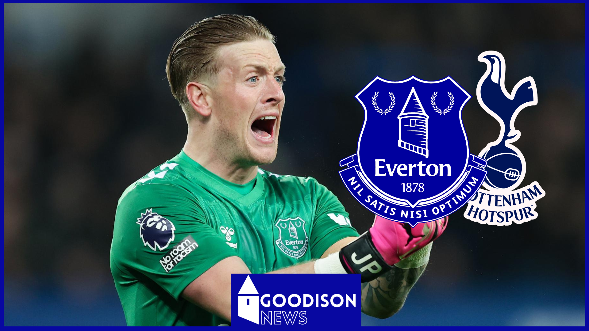 Shearer and Lineker agree on 'terrible' Pickford moment for Everton