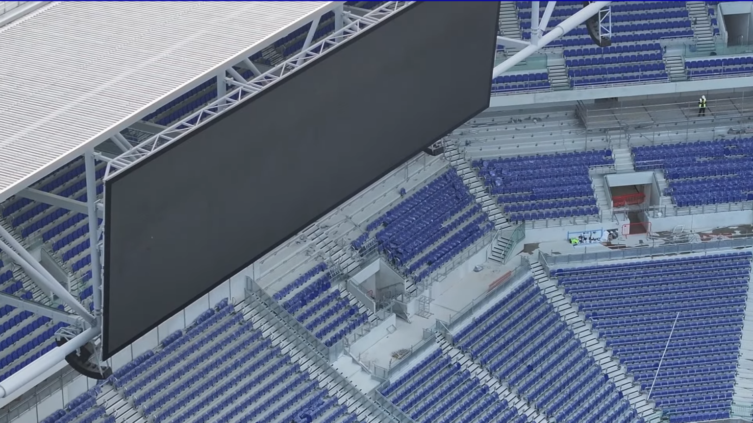 Everton new stadium: Drone footage from Bramley-Moore emerges