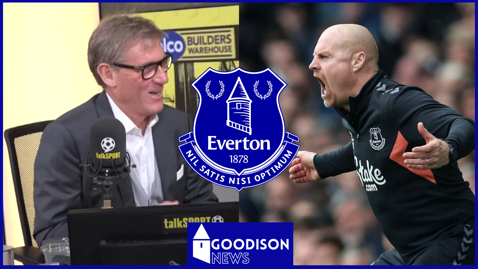 Simon Jordan makes Everton relegation admission live on air