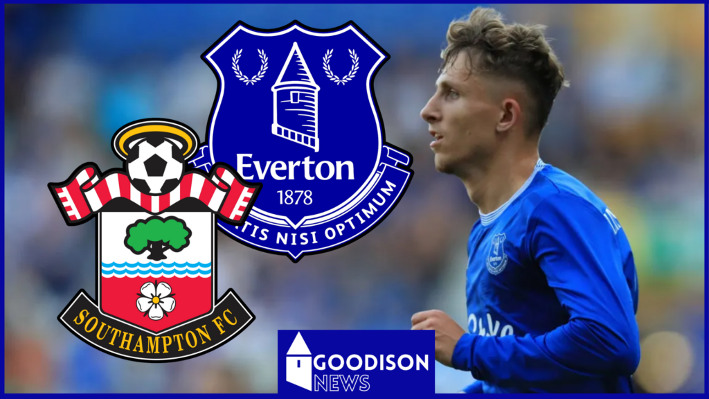 Paul Merson laughs as Jesper Lindstrom mocked for Everton