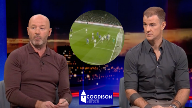 Shearer reacts as MOTD reveals new footage of Crystal Palace v Everton ...