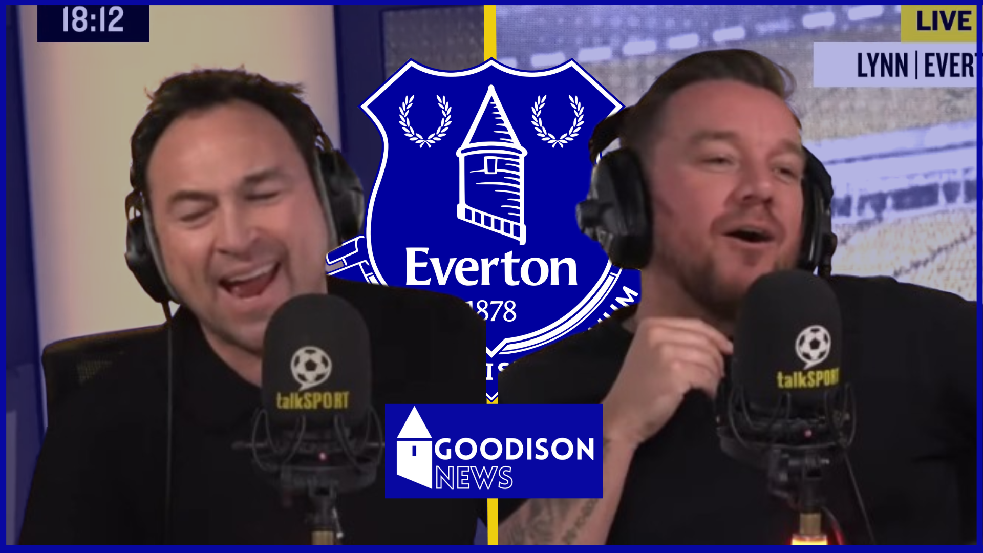 Jamie O'Hara slams Everton fan over 'Awful' David Moyes comment live on air