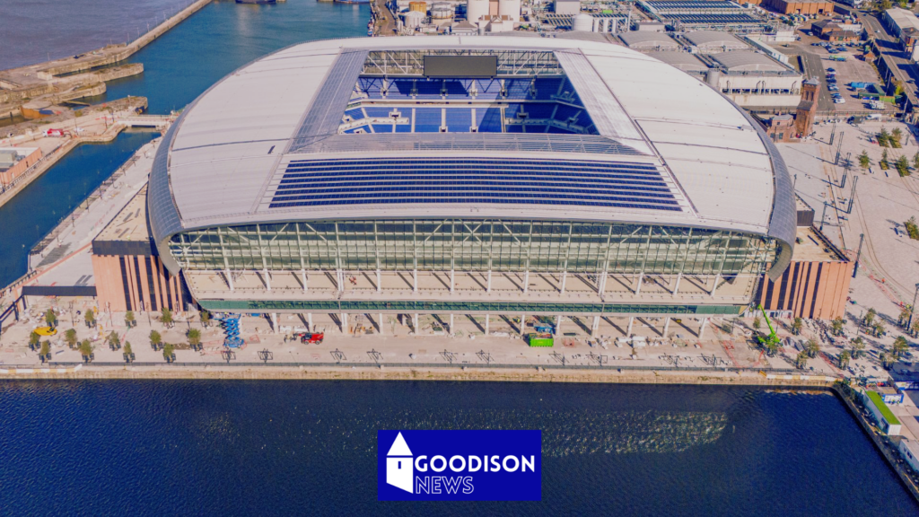 Everton new stadium: Dan Meis reacts to what fans have said after test ...