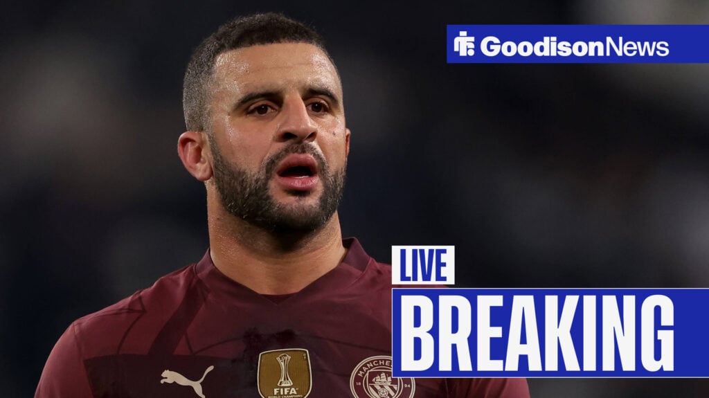 Everton 'make huge stride' to sign Kyle Walker from Man City