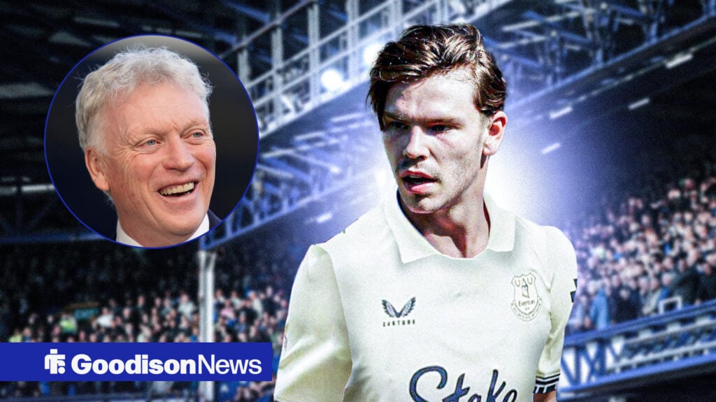 Tyler Dibling reveals what he thought of Goodison Park after playing ...