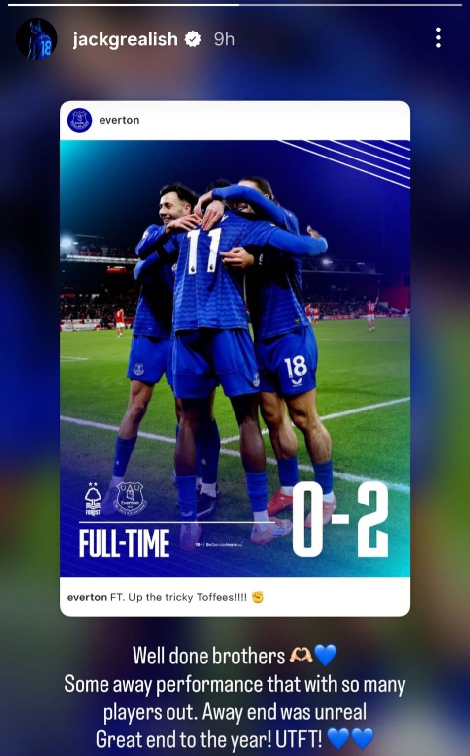 Jack Grealish message instantly after City Ground win says it all about ...